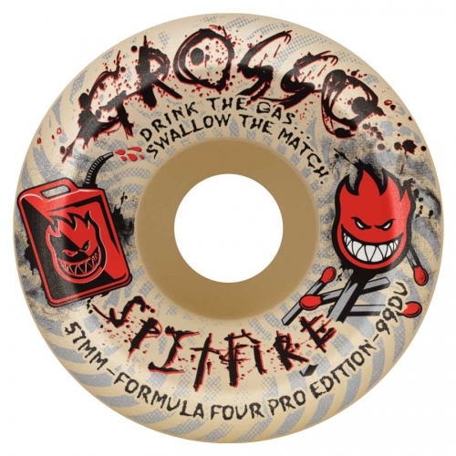 Spitfire Wheels F4 99D Grosso Arson 55mm
