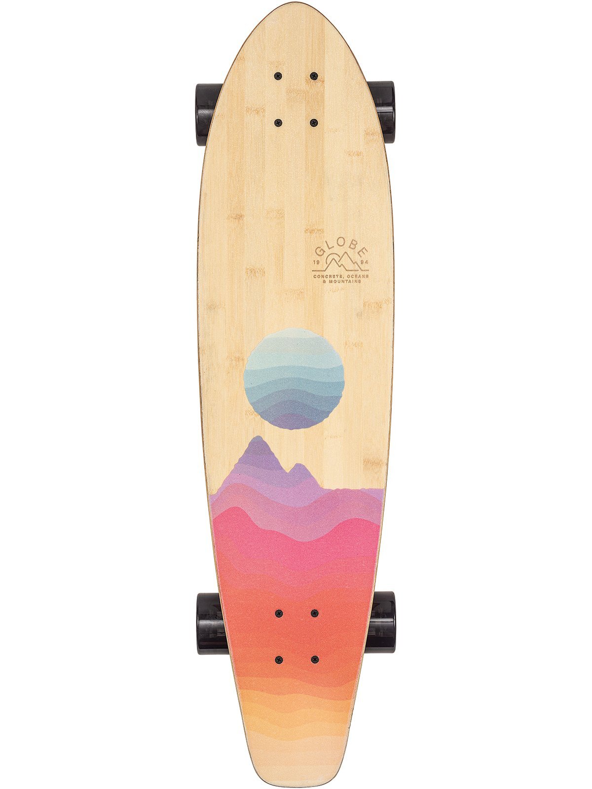 Globe Complete Arcadia Longboard Bamboo/Mountains 36 Inch