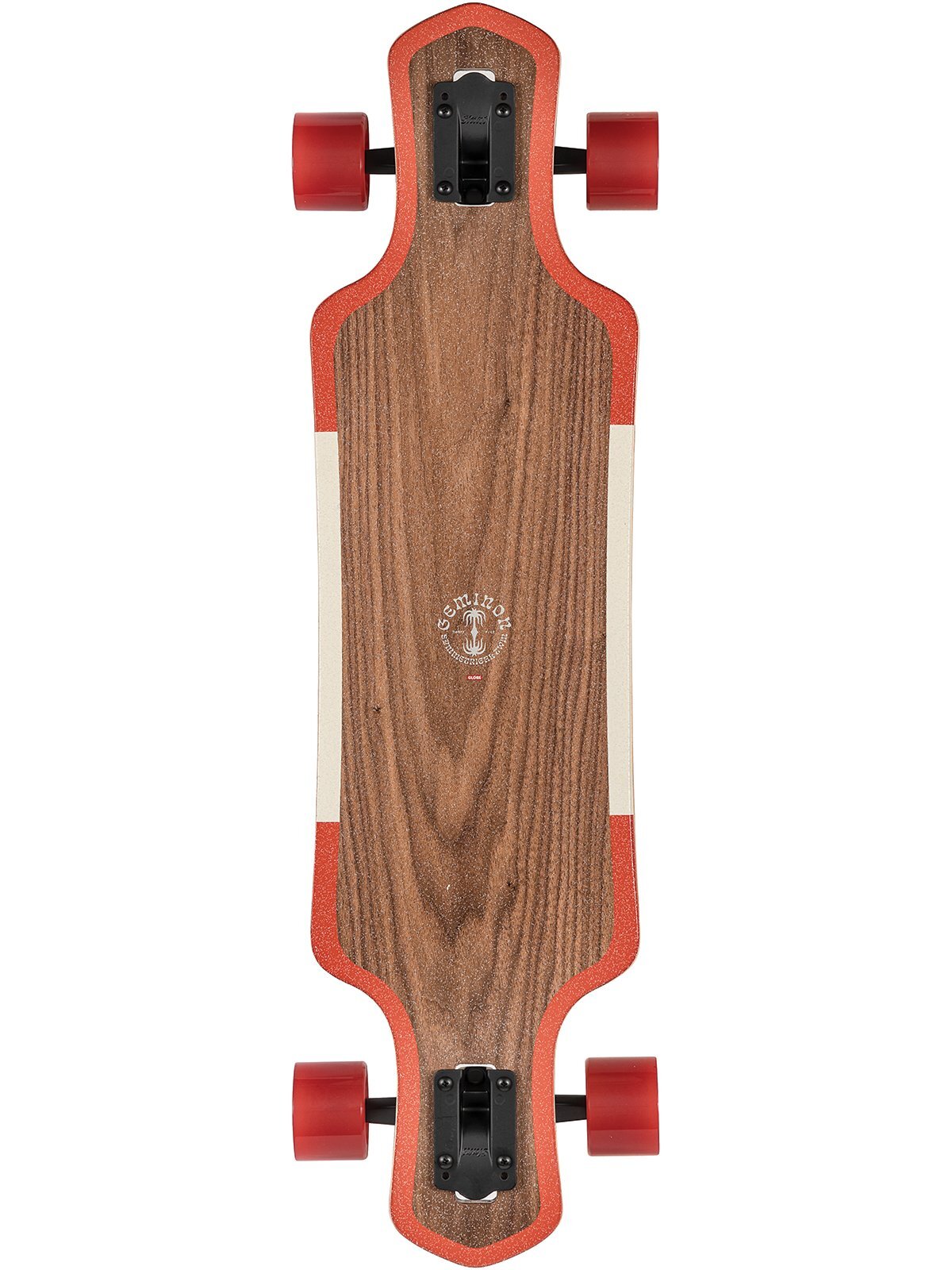 Globe Complete Geminon Longboard Walnut Cockatoo 35 Inch