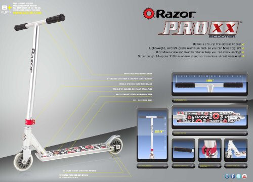 Razor Pro XX Silver Scooter