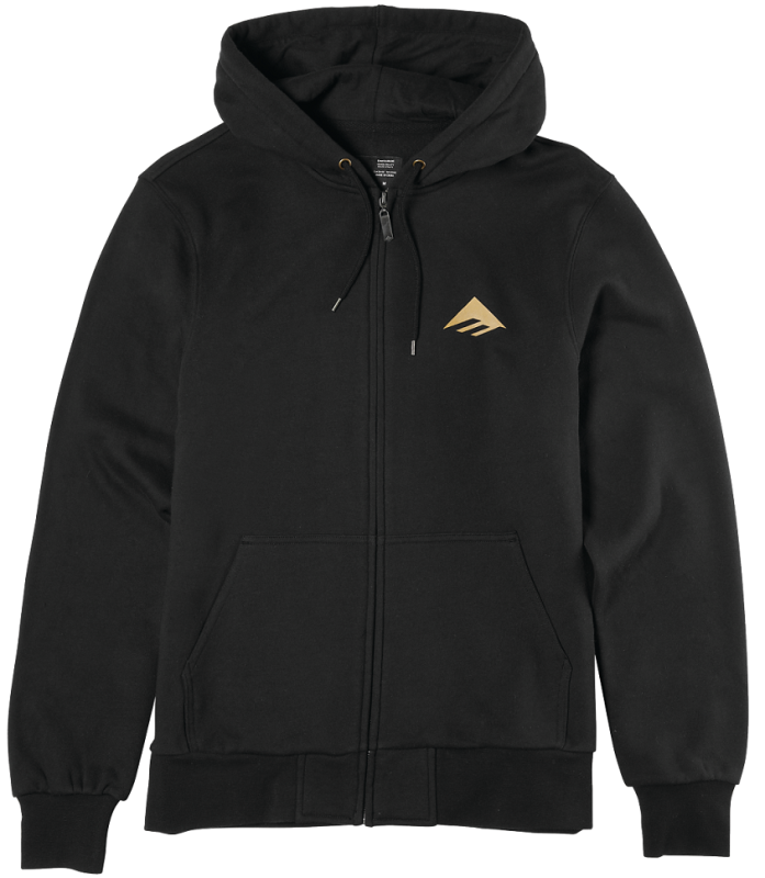 Emerica Jumper Hood Zip Triangle Black