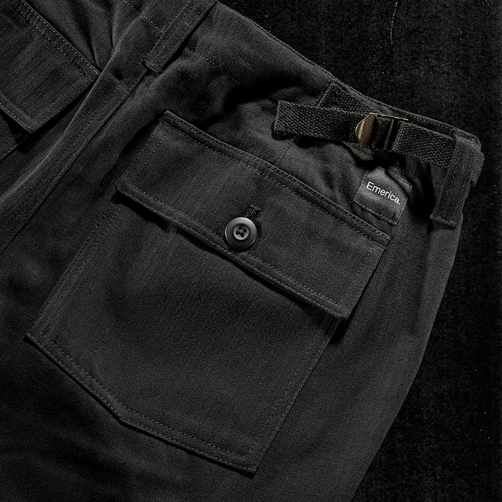 Emerica Pants Tour Cargo Black