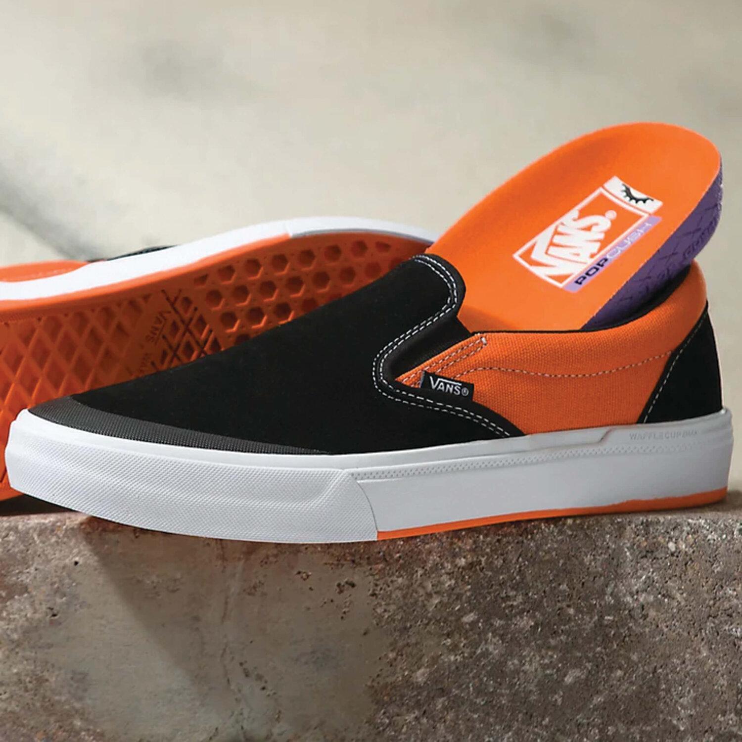 Vans Slip-On BMX Black/Neon Orange