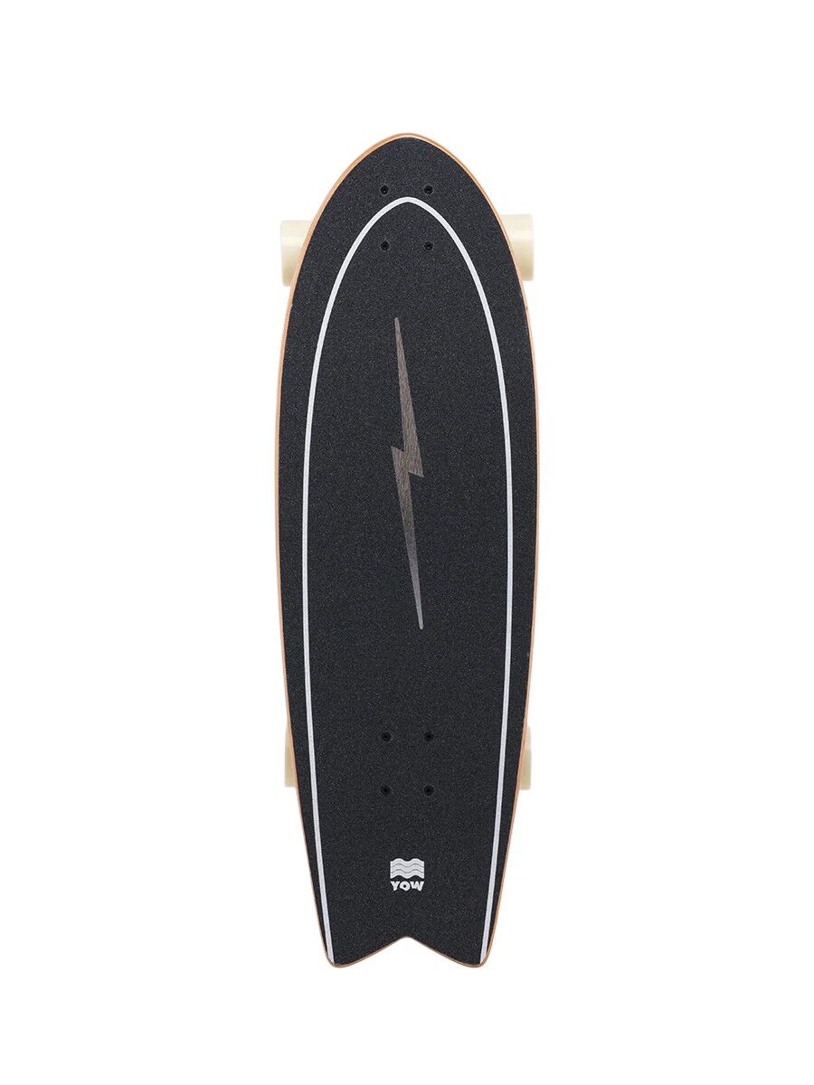 Yow Surfskate Pipe 32 Power Surfing Series Black
