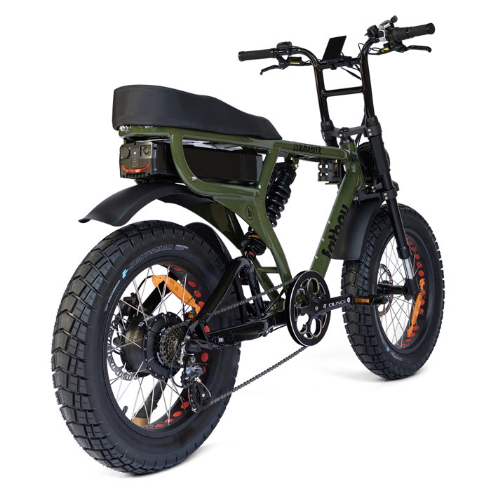 fatboy Electric Bike The Scrambler Jungle Green