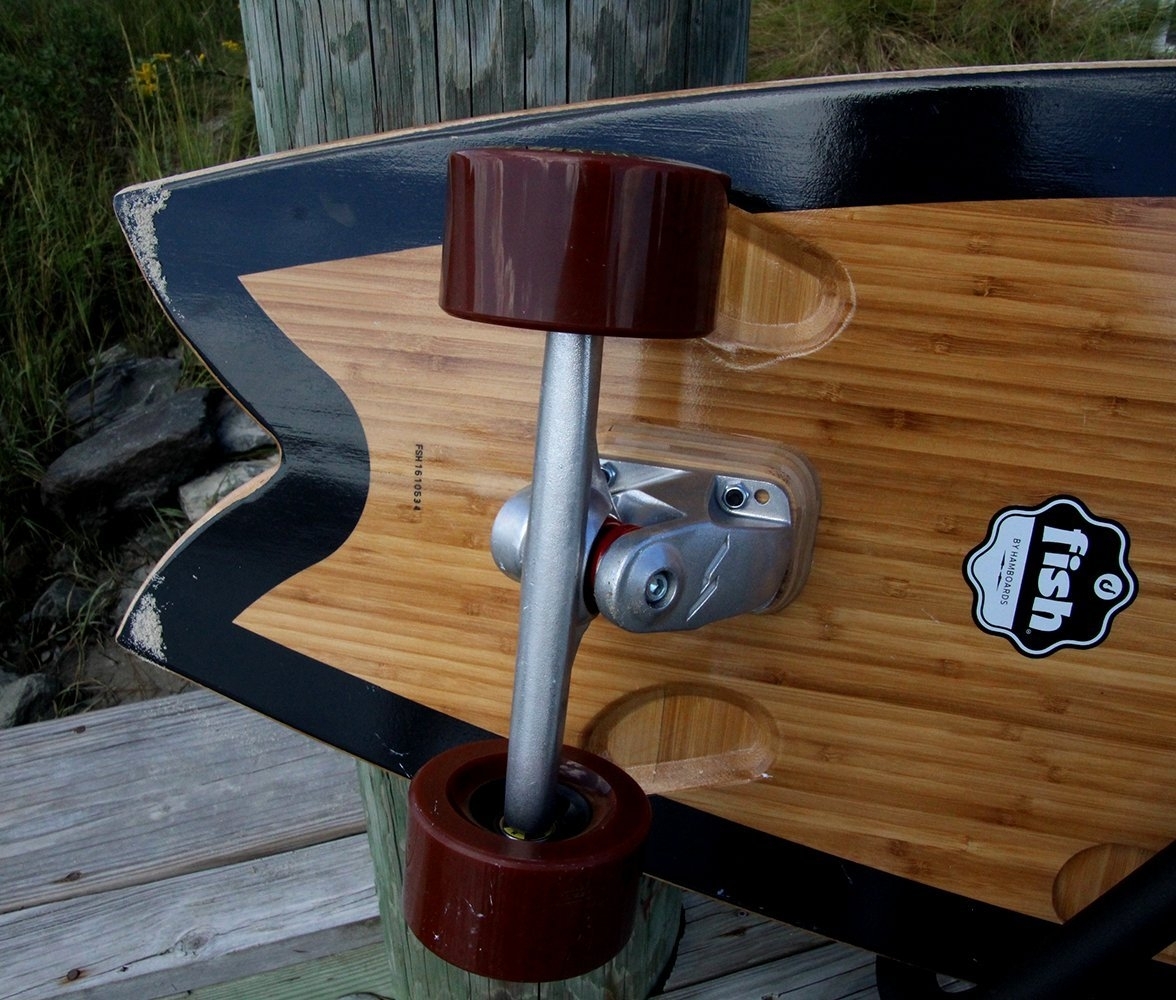 Hamboards Fish 4 foot 5 inch Bamboo River Jetties HST