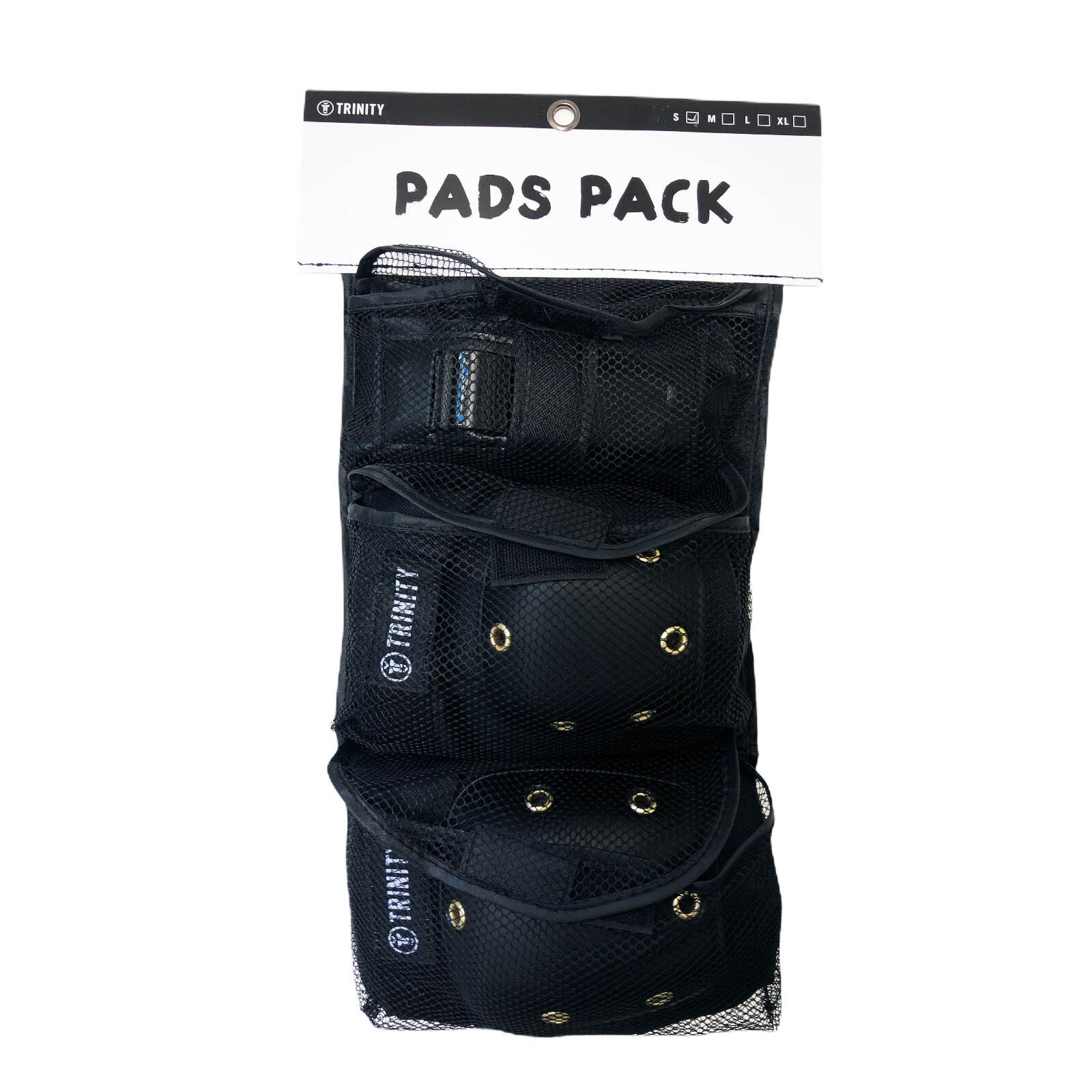Trinity Pad Pack Black/Black - Protect with Confidence