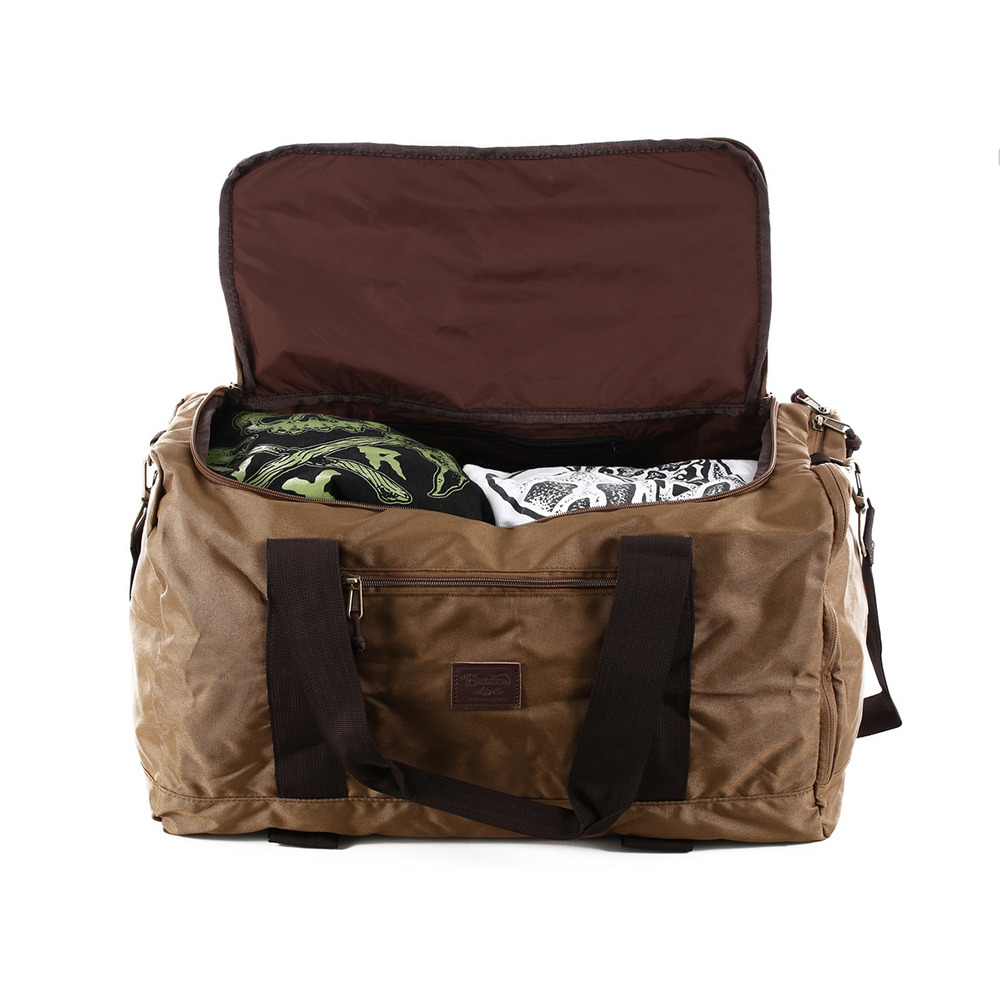 Brixton Duffle/Backpack Packer Bronze