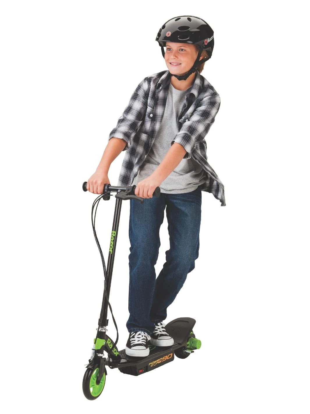 Razor E90 Power Core Electric Scooter Green