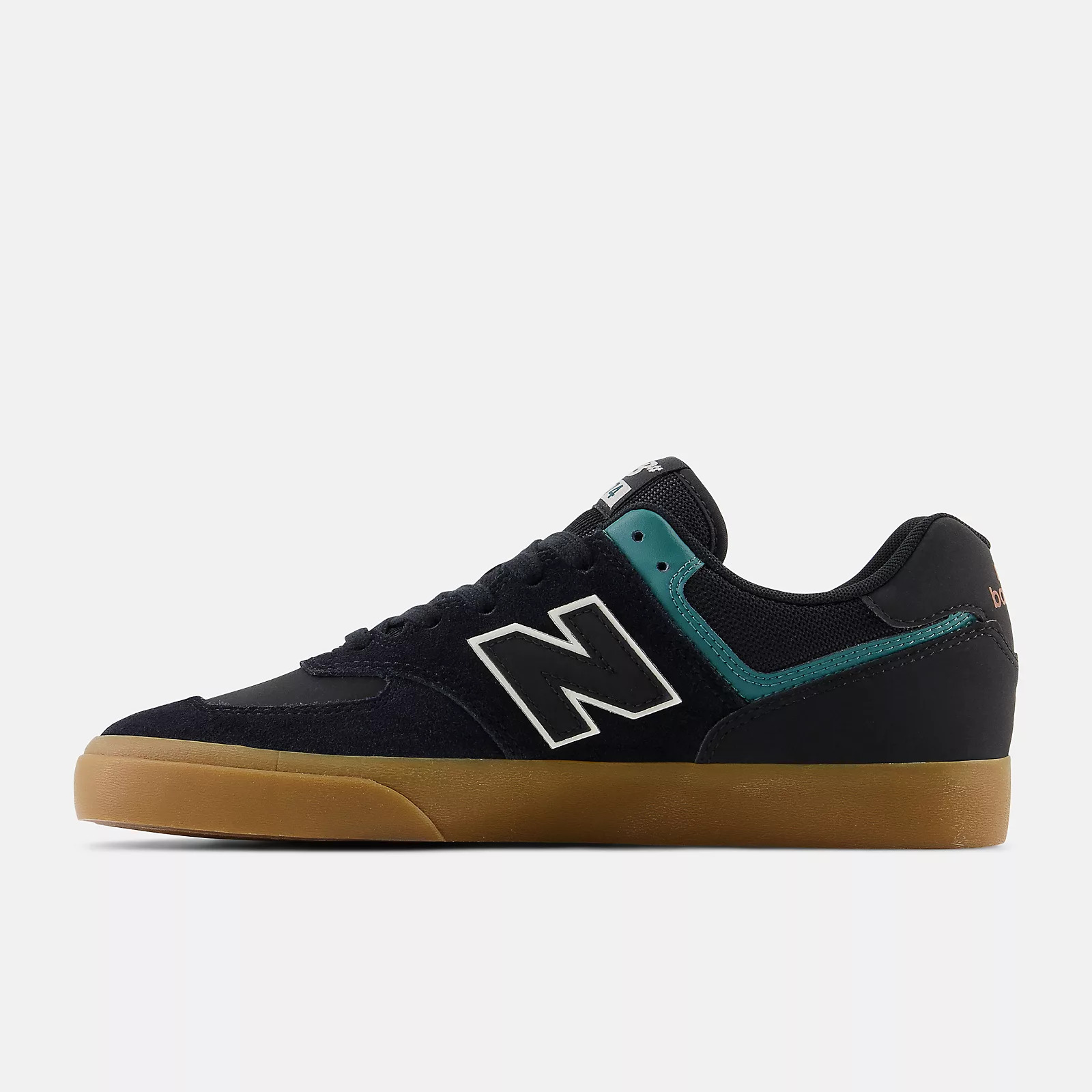 New Balance NB Numeric 574 Vulc VBG Black/Gum/Teal