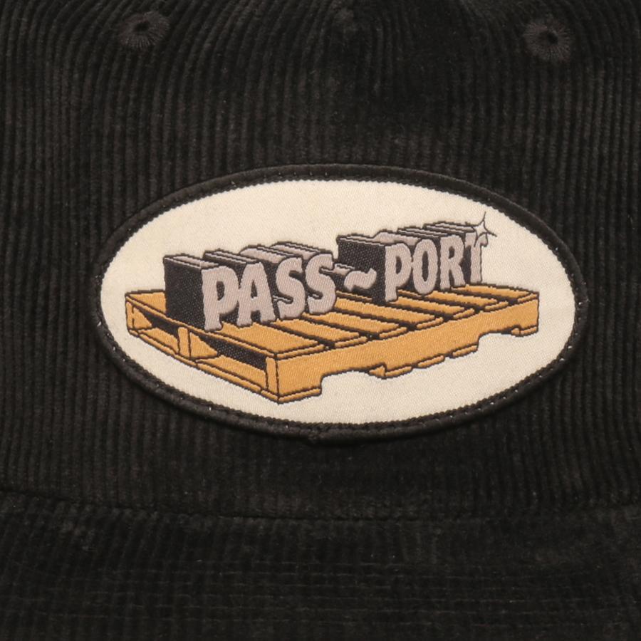 Passport Hat Pallet 5 Panel Black