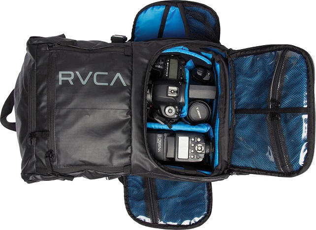 RVCA Backpack Zak Noyle Camera Bag Black