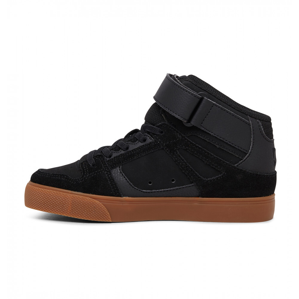DC Youth Pure High Elastic Velcro Black/Gum