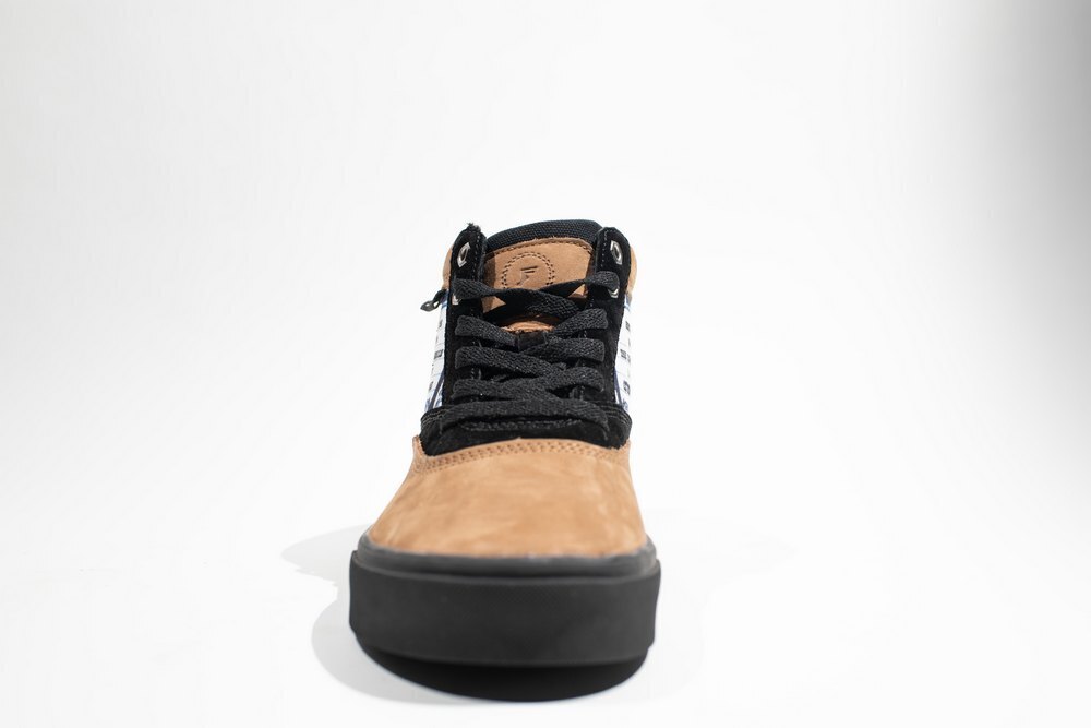 FP Shoes Substance Mid ODB Black/Tan - Superior Skate Shoes