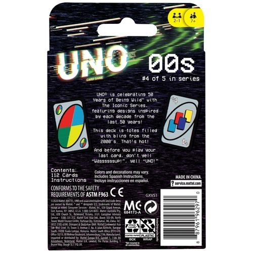 UNO Iconic 2000s Card Game | 50th Anniversary Edition