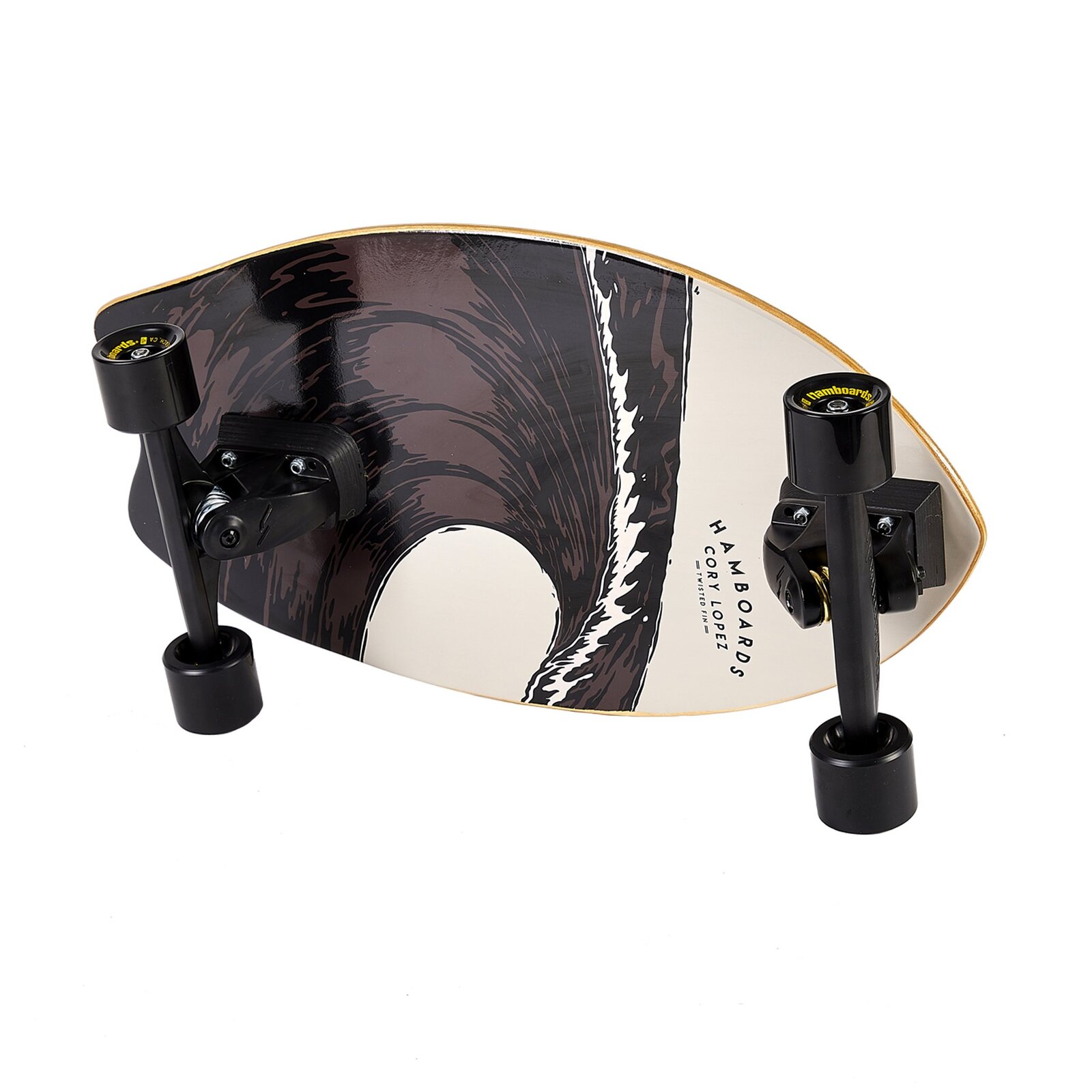 Hamboards Twisted Fin Surfskate | Land Surfing Experience for Enthusiasts