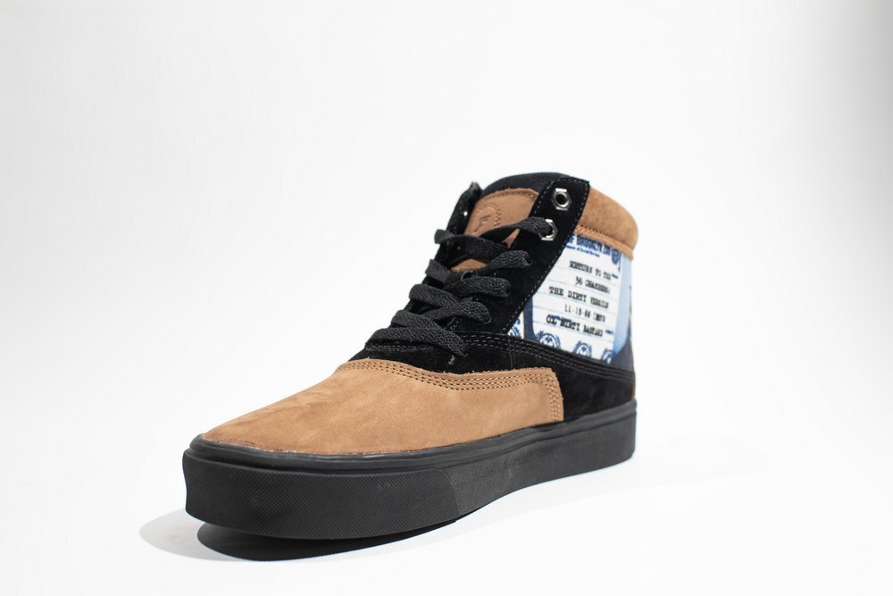 FP Shoes Substance Mid ODB Black/Tan - Footprint