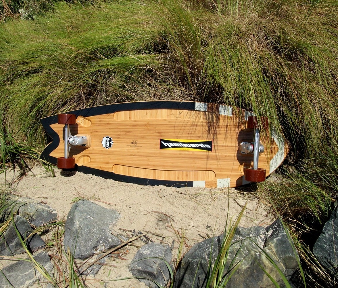 Hamboards Fish 4 foot 5 inch Bamboo River Jetties HST