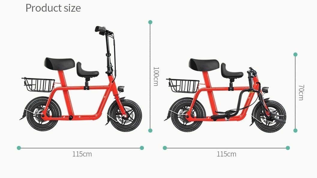 Fiido Q1 Electric E-Bike Scooter Green