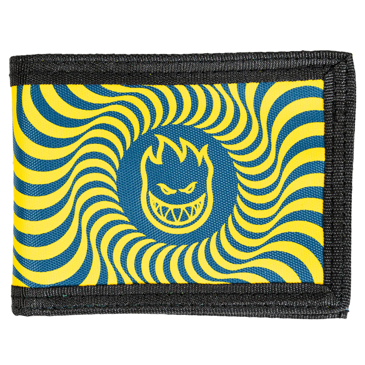 Spitfire Wallet Bighead Swirl Navy/Gold