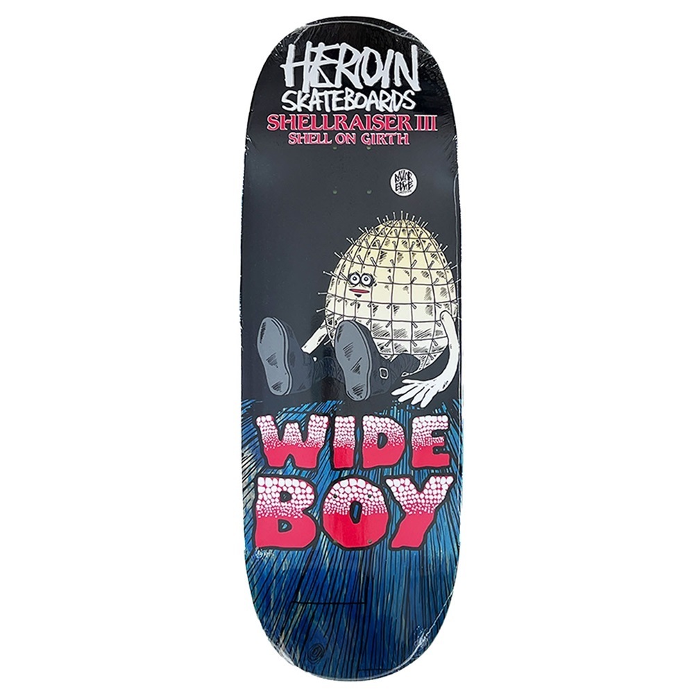Heroin Deck Shellraiser 3 10.75 Inch Width