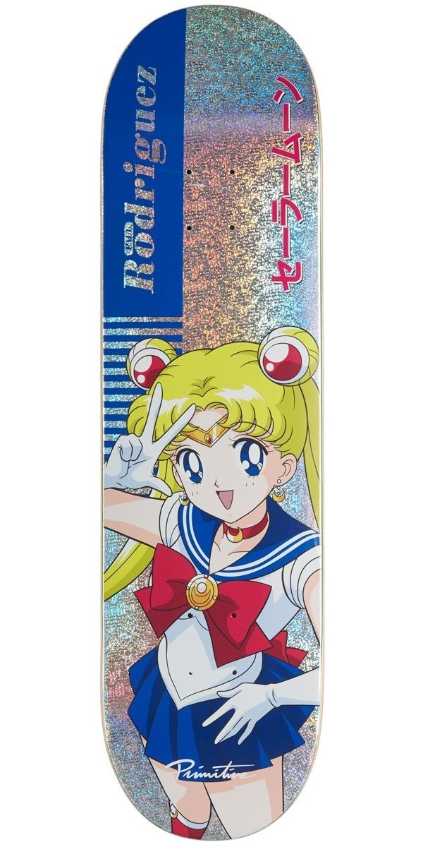 Primitive Deck Sailor Moon Paul Rodriguez 8.25 - Primitive Skateboarding