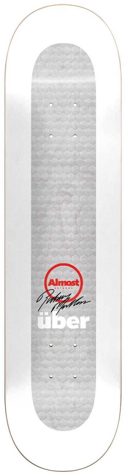 Almost Deck Uber White Rodney Mullen 8.0