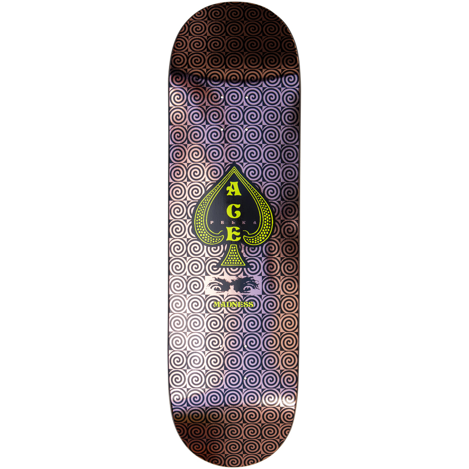 Madness Deck Ace Card Impact Light Ace Pelka Bronze 8.75 Inch Width
