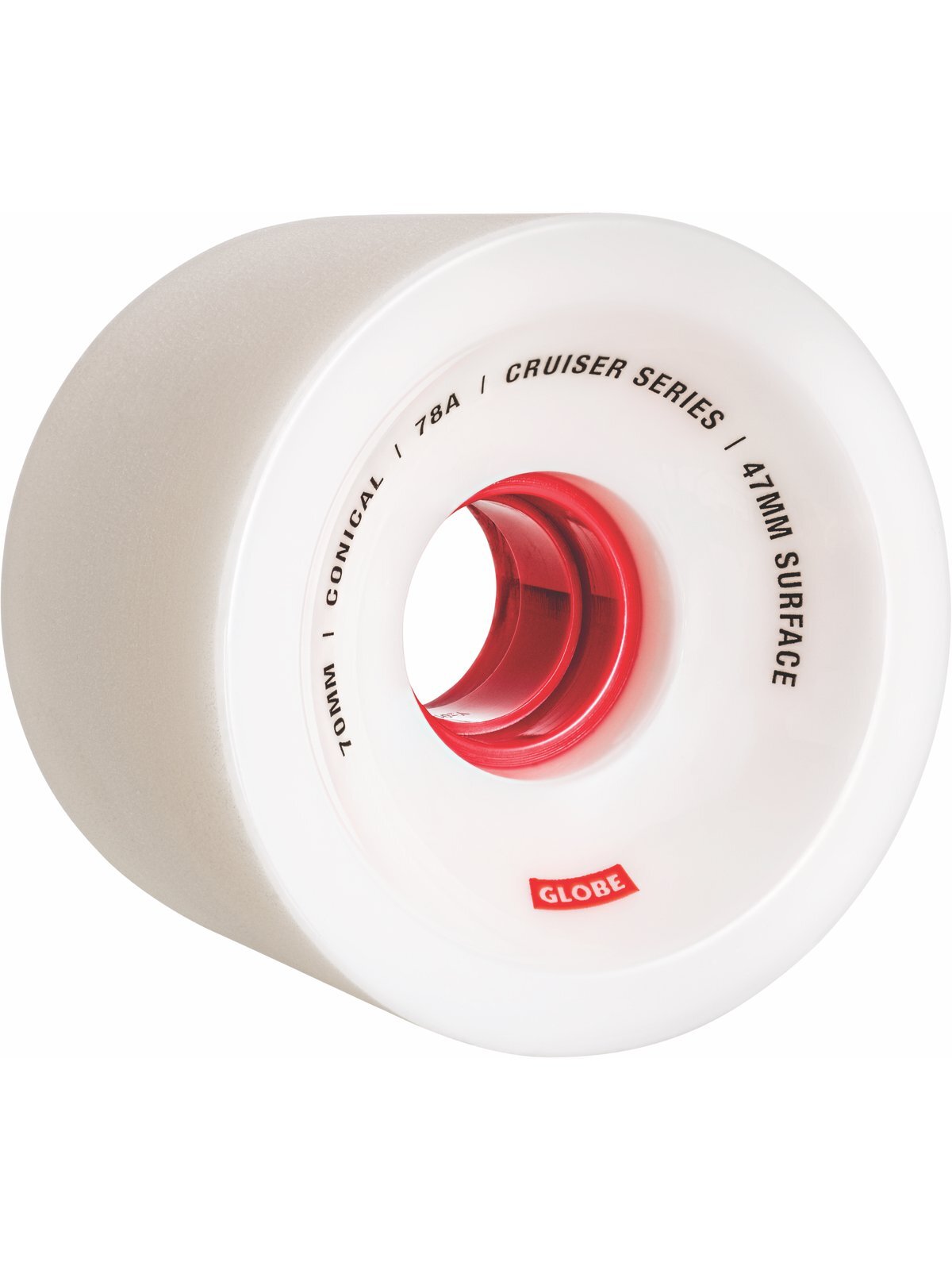 Globe Wheels Conical Cruiser 70mm 78a White