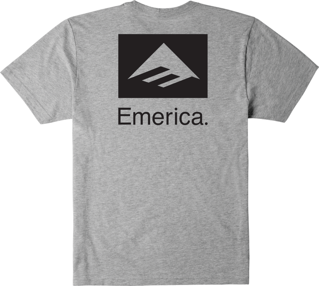 Emerica Tee Brand Combo Grey/Black