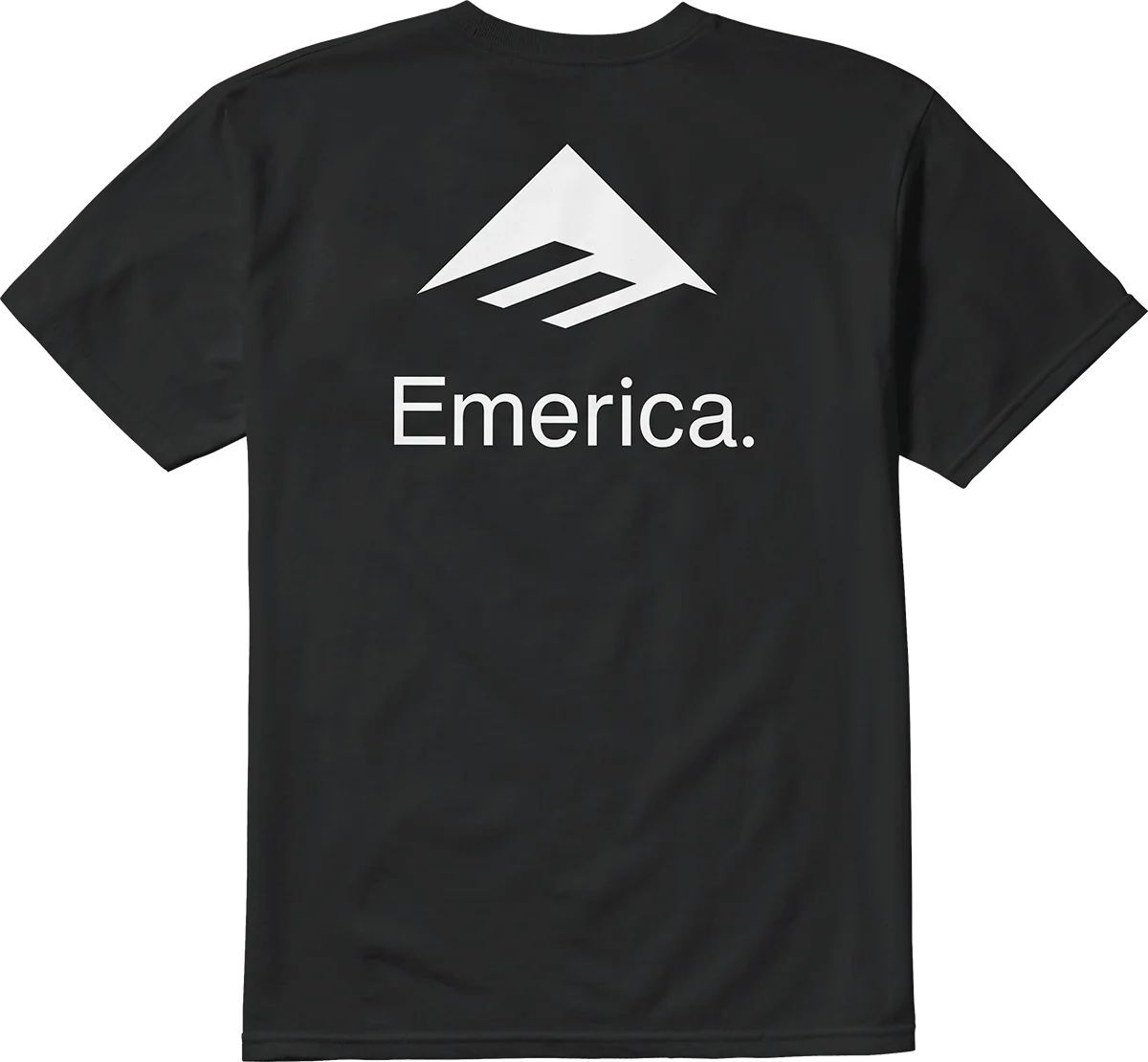 Emerica Tee Lockup Black - Premium Quality 100% Cotton Tee