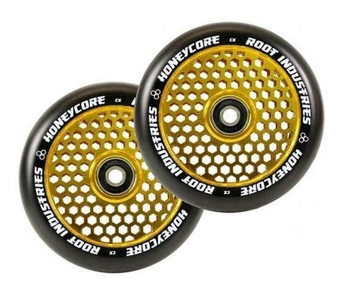 Root Industries Honey Core Black/Gold 110mm Scooter Wheels