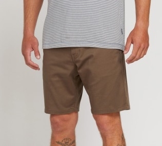 Volcom Shorts Frickin Modern Stretch 19 Mushroom