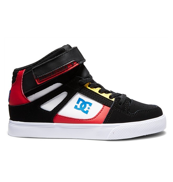 DC Pure High Elastic Velcro Black/White/Red