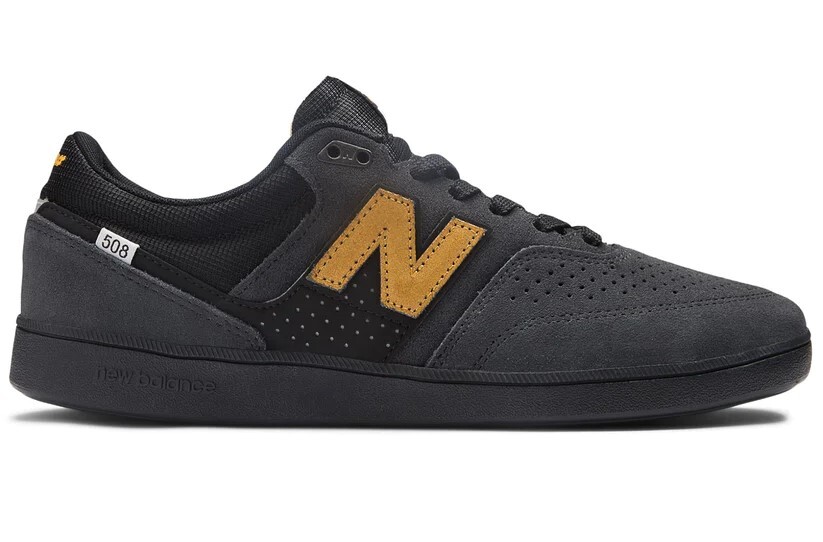 New Balance NB Numeric 508 CAT X Black Gum Skate Shoes - Brandon ...
