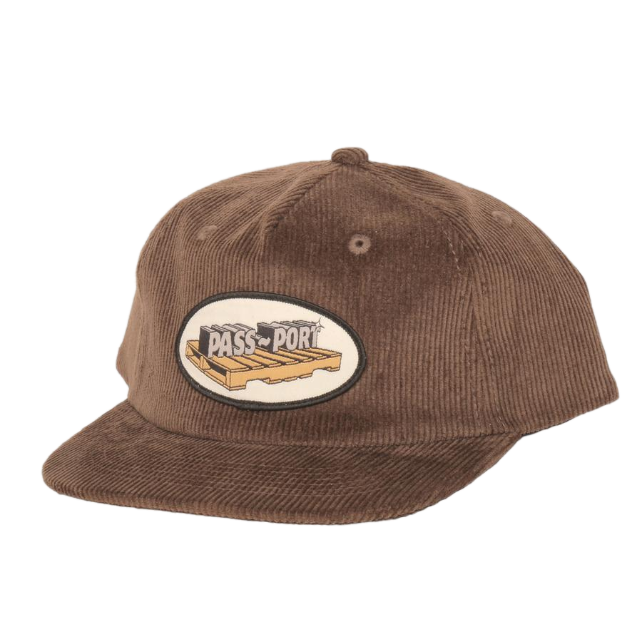 Passport Hat Pallet 5 Panel Choc