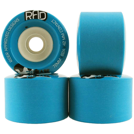 Rad Wheels Release 72mm 82a Blue - Rider Approved Designs