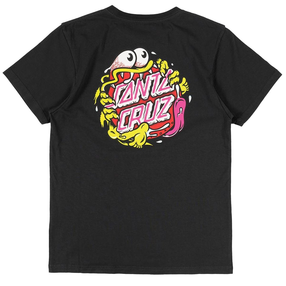Santa Cruz Youth Tee Slasher Dot Pigment Black