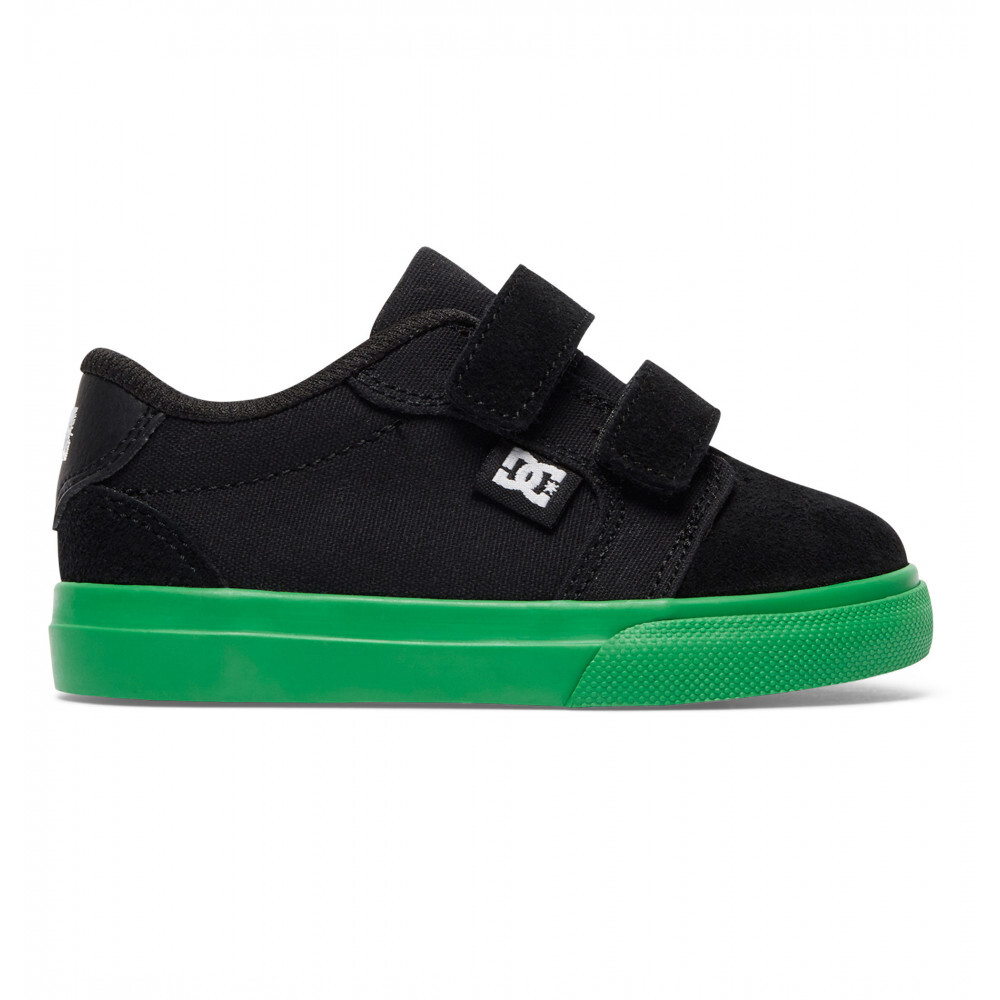 DC Youth Anvil Velcro Black/Green