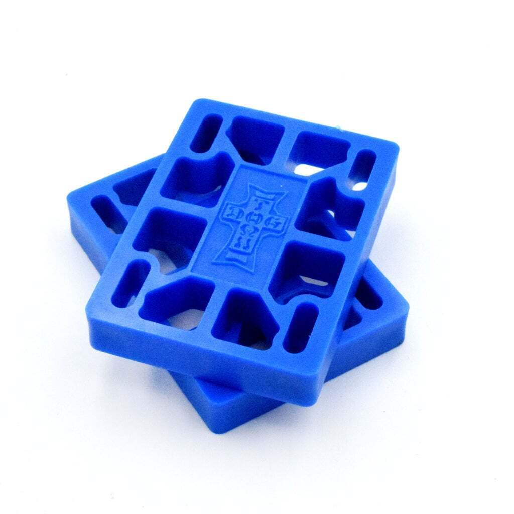 Dogtown Risers 3/8 Inch Blue 9.5mm