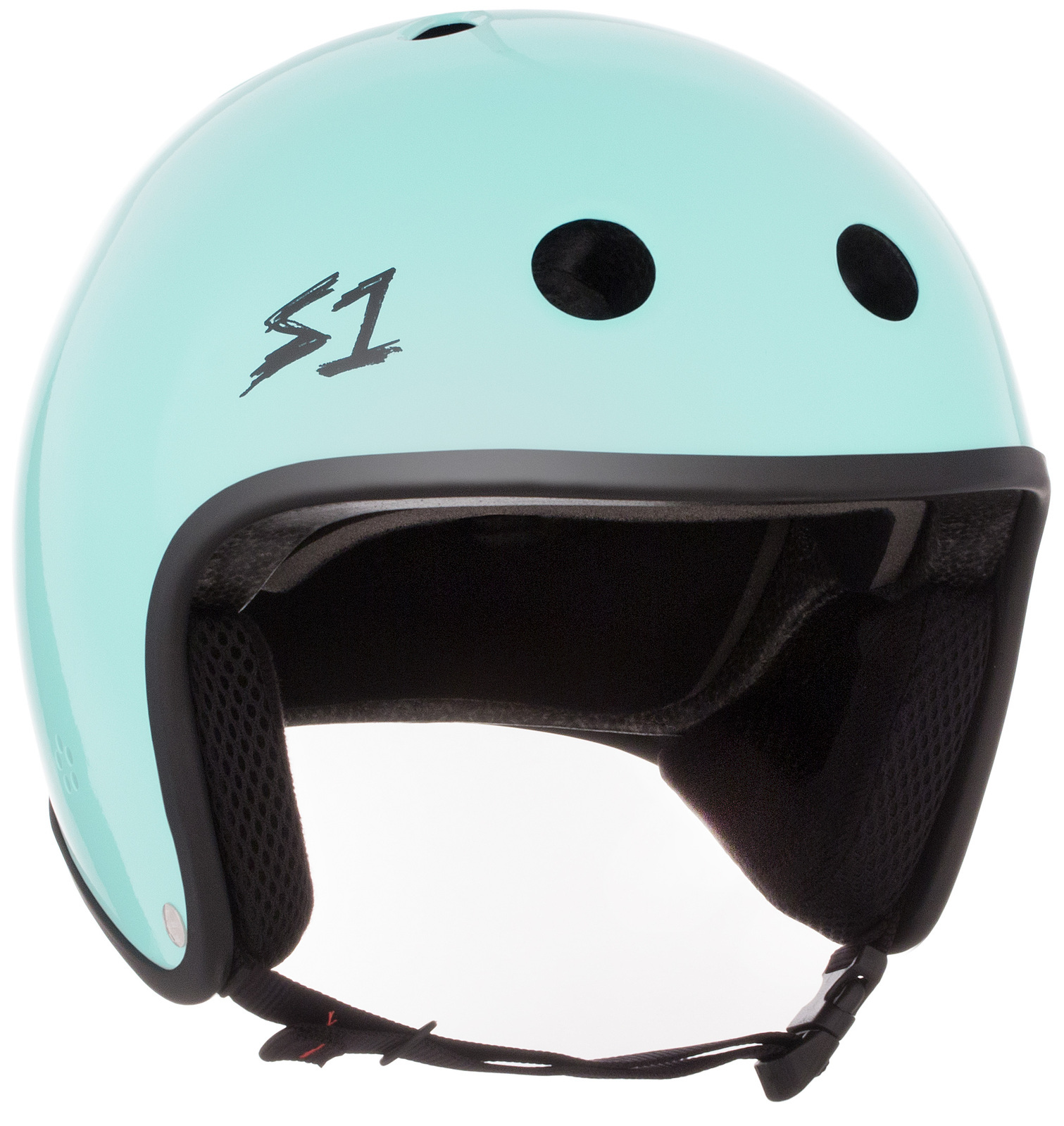 S-One S1 Helmet Retro Fullcut Lifer Lagoon Gloss - S1 Helmet Co