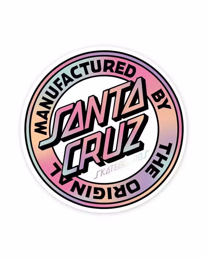 Santa Cruz Sticker Vivid MFG Dot 3inch