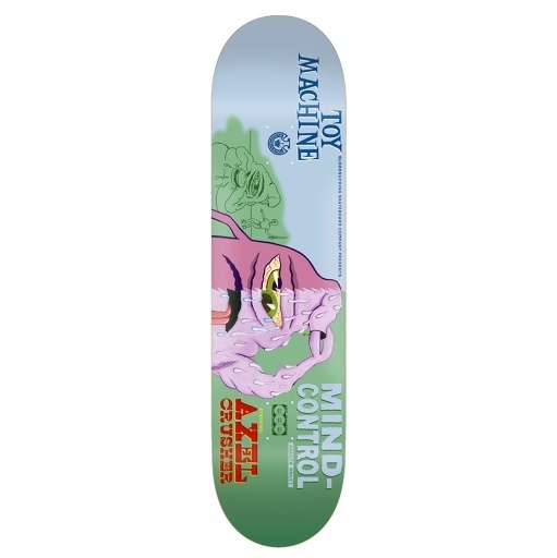 Toy Machine Deck 8.2: Mind Control Axel Cruysberghs | Skateboard Deck
