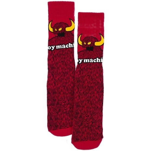 Toy Machine Furry Monster Crew Socks - Stand Out in Style!