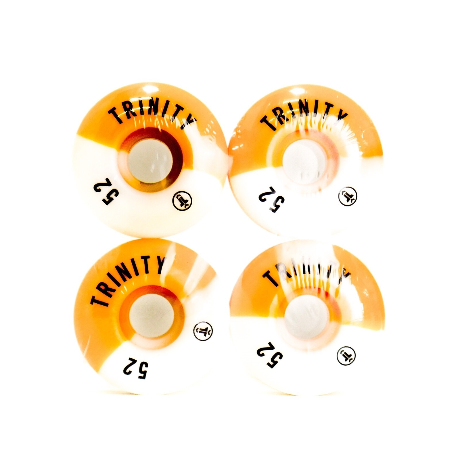 Trinity Wheels 52mm (100a) Yellow/White Split
