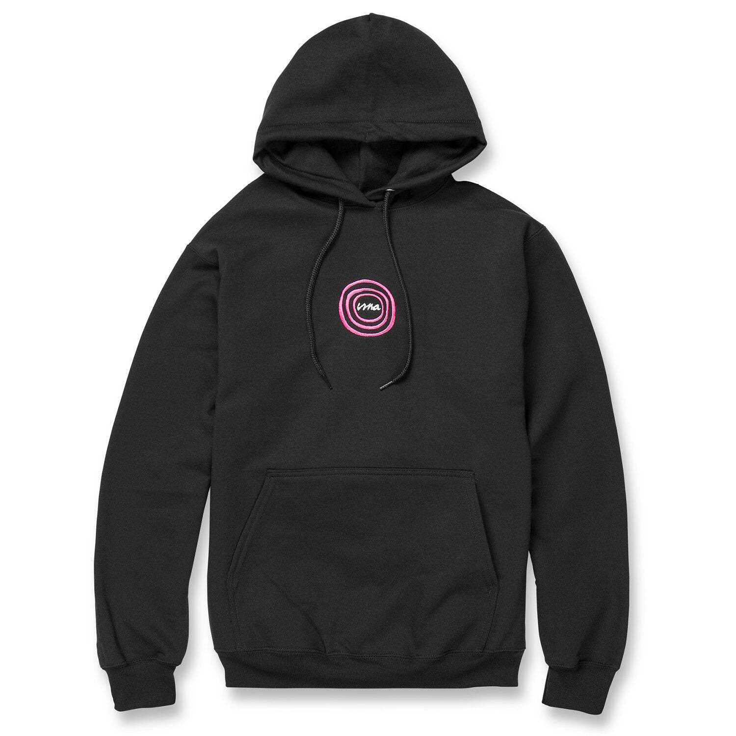 Uma Hoodie Bullseye Black - Uma Landsleds